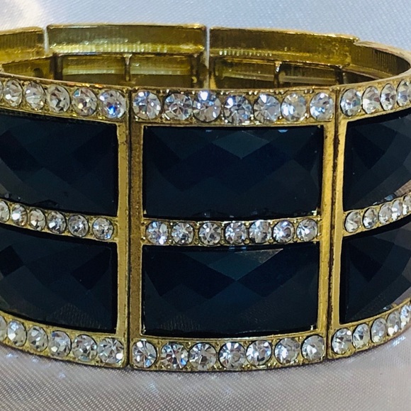 Jewelry | Midnight Blue Gold With Crystal Accents | Poshmark